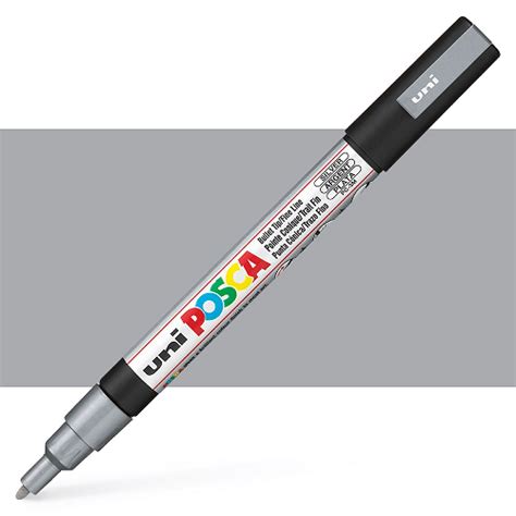MARCADOR UNI POSCA PC 3M PLATA Rayuela
