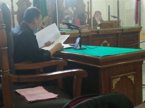Tergiur Upah Rp100 Ribu Pria Ini Dihukum 5 Tahun Penjara HARIAN MISTAR