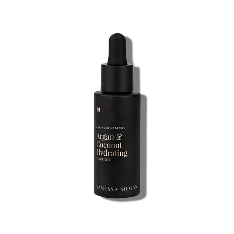Vanessa Megan Argan And Coconut Hydrating Hair Oil 100 Natural