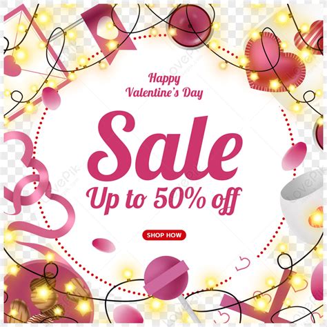 발렌타인 데이 리본 일러스트 컵 선물 상자 사랑 전구 프로모션 라벨사탕 과자상표 Png 일러스트 무료 다운로드 Lovepik