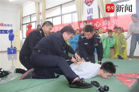 扬中公安萌娃进警营 安全记在心 活动 知识 工作