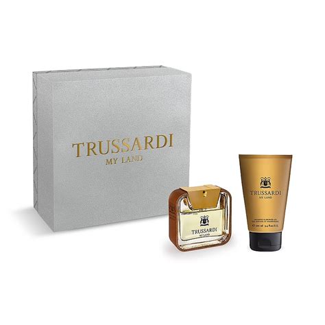 TRUSSARDI Мужской подарочный набор My Land, Туалетная вода, спрей 50 мл ...