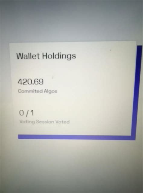 Governance Rewards R Algorand