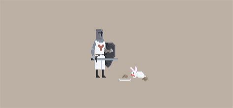Monty Python And The Holy Grail Pixel Animations On Behance
