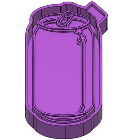 🥫 Soda Can Freshie Mold Silicone Mold Box・ Stl File For ・cults