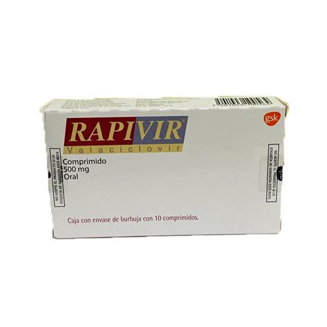 Rapivir 500 Mg Tabletas Caja10 Farmacia Chs