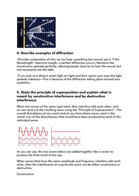Wave Properties Reflection Transmission Diffraction Interference