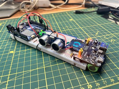 Arduino Project For A Portable Ultrasonic Distance Sensor Technology
