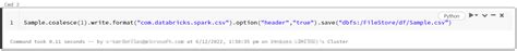 python how to save a dataframe to csv in azure datalake in the