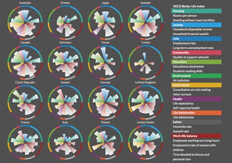 Polar Area Charts Without Labels Panel Data Visualisation