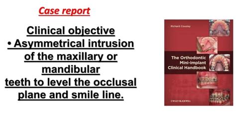 Orthodontic Correction Of Canted Occlusal Plane Part 2 Pptx