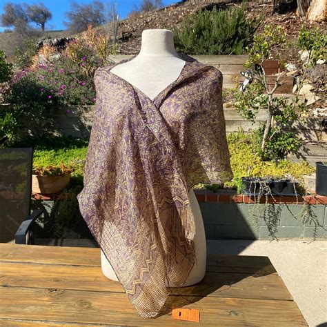 Pink And Gold Batik Scarf — Muslims For Progressive Values