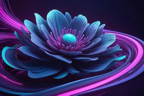 Premium Photo 3d Render Of Abstract Art 3d Background With Part Of Surreal Organic Alien