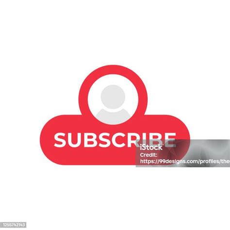 소셜 미디어에 대한 버튼 아이콘을 구독합니다 아이콘 단추 벡터 일러스트 디자인 템플릿을 구독합니다 비디오 채널 블로그 소셜 미디어 및 배경 배너에 대한 아이콘 또는 버튼