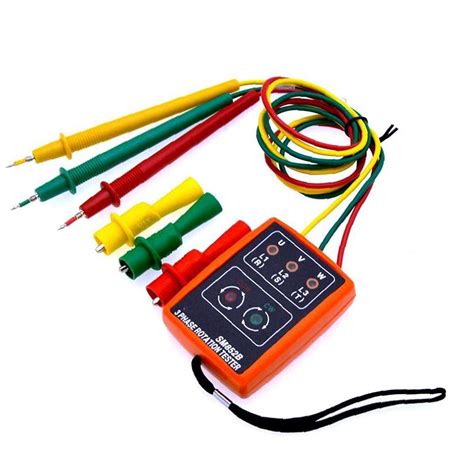 Buy 3 Phase Indicator Sequence Tester Presence Rotation Meter With Led