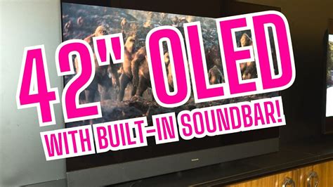 Worlds Smallest Oled Tv With Built In Soundbar Panasonic Oled And Mini