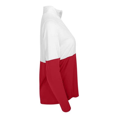 Holloway Ladies Momentum Team Quarter Zip Knit Totally Promotional
