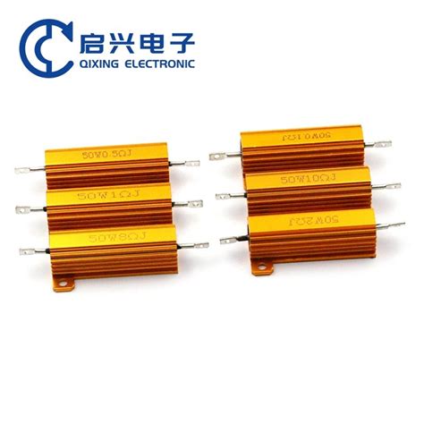 Fixed Resistor Rx24 100W Power Aluminum Wirewound Resistor LED Load