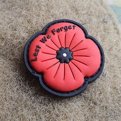 Jtg Remembrance Poppy Patch Wulflund