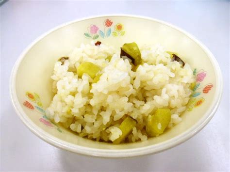学校給食 さつまいもご飯 By 新潟県阿賀野市役所 【クックパッド】 簡単おいしいみんなのレシピが395万品