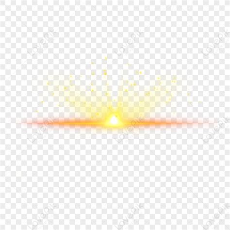 Yellow Sphere Flash Particle Special Effect Particles Special Effects