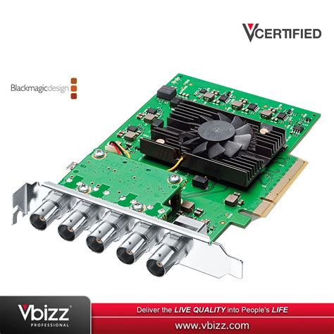 Blackmagic Design Decklink 8k Pro Cinema Capture Card Bdlkhcpro8k12g