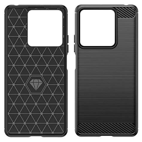 ETUI PANCERNE KARBON do Xiaomi Redmi Note 13 Pro 5G SZKŁO 5D Etui