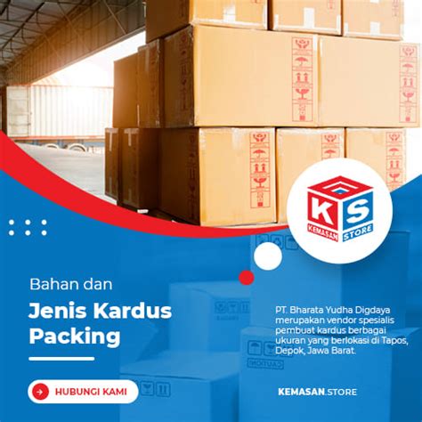 Bahan Dan Jenis Kardus Packing Pabrik Kardus Karton Box