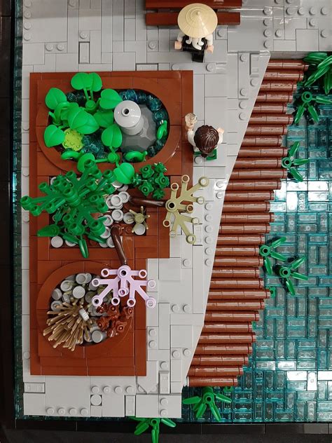 Moc Inner Corner Modular Base For 70751 Lego Ninjago Temple Of Airjitzu