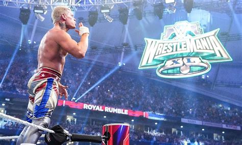 Cody Rhodes Wrestlemania Xl Royal Rumble Wwe