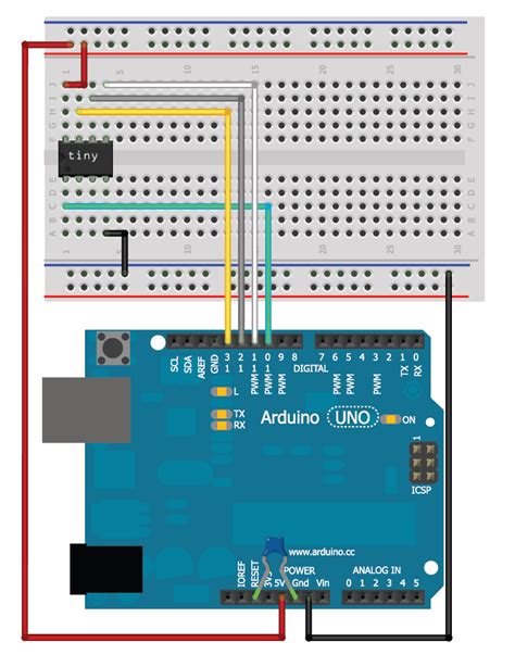 Research Isp программатор из Arduino Разберемся и с Attiny