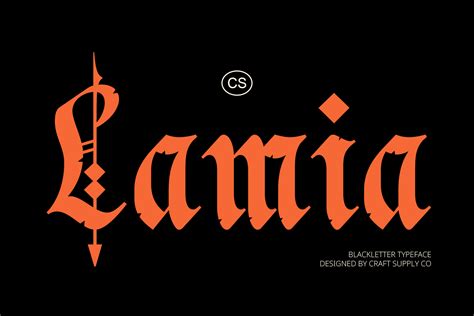 Cs Lamia Font Where History Meets Majesty Craft Supply Co