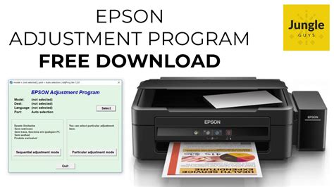 Epson Adjustment Program L360