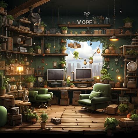 Premium Photo Platform Game Room Boys With Platformer Artwork And Collecti Trending Background