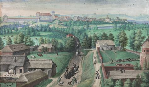 Hans Bol Extensive Village Landscape Mutualart