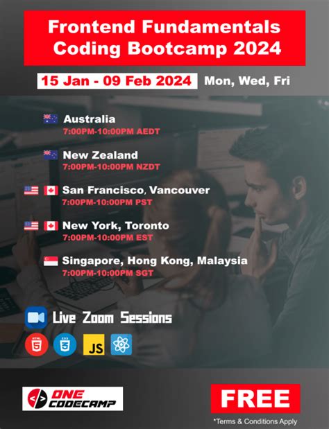 🌟 2024 Free Frontend Fundamentals Coding Bootcamps Limited Seats🌟 Ronecodecamp