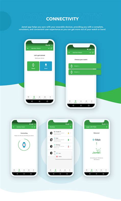 jamel app ui ux behance