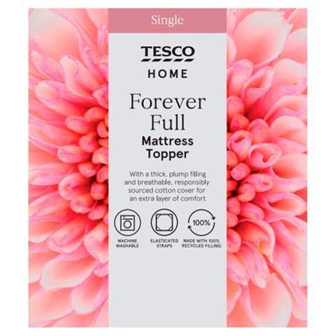 Tesco Forever Full Topper Single Tesco Groceries