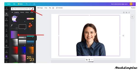How To Blend Photo Edges In Canva Canva Tutorial For Beginners