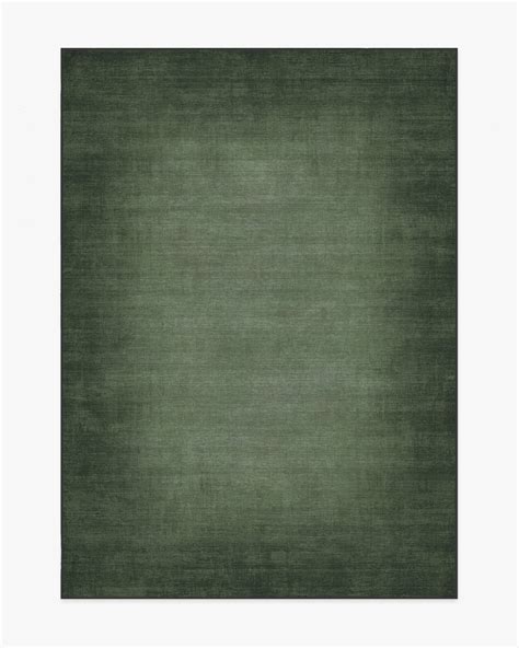 Aura Ombre Solid Sage Rug Ruggable