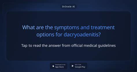 What Are The Symptoms And Treatment Options For Dacryoadenitis