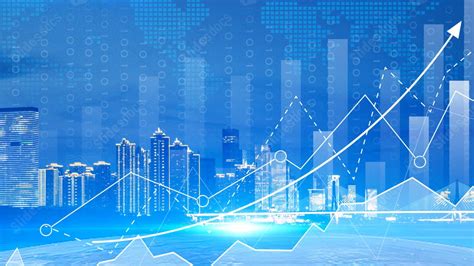 Financial Geometric Curve Blue Powerpoint Background For Free Download