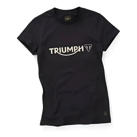 Camiseta Triumph Oficial Melrose Feminina Preto Shopee Brasil