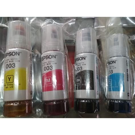 Jual 1set Tinta Epson L3110 L3116 L3210 L1110 L 1250 L1210 L3150