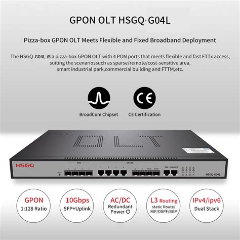 Top Discount Optical Line Terminal 10ge Olt Gpon 4 Port OEM Gpon Olt ...