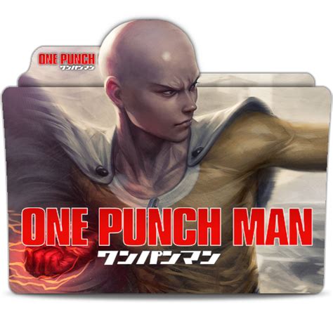 One Punch Man Main Folder Icon By Heshanmadhusanka3 On Deviantart