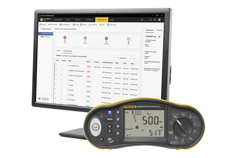 Fluke 1664 Fc Multifunction Tester With Trutest™ Data Management Software Kit Fluke