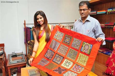 Shrujan Hand Embroidery Exhibition At Banjara Hills Ritz