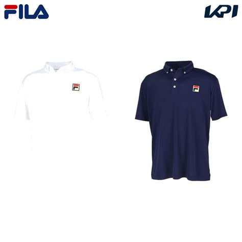 Fila フィラ テニスウェア ユニセックス ゲームポロ Vm5705 2024fw Kpi 通販 Yahooショッピング