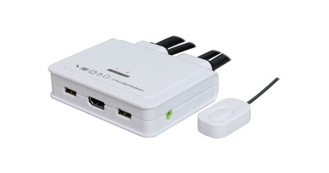 4K 60 Hz UHD 2 Port HDMI 2 0 USB 2 0 Audio KVM Switch Mit Hotkey